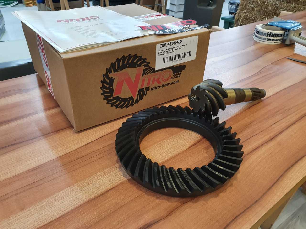 T8R-488R-NG Ayna Mahruti Ön 4.88 Nitro 8 inch Diferansiyel Toyota ...